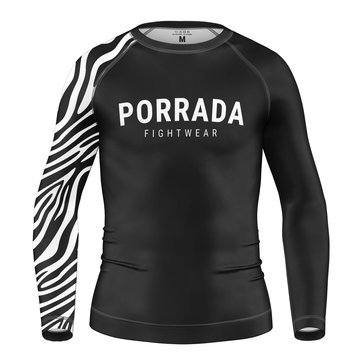 Rashguard JJB enfant blanc classé – PORRADA FIGHTWEAR