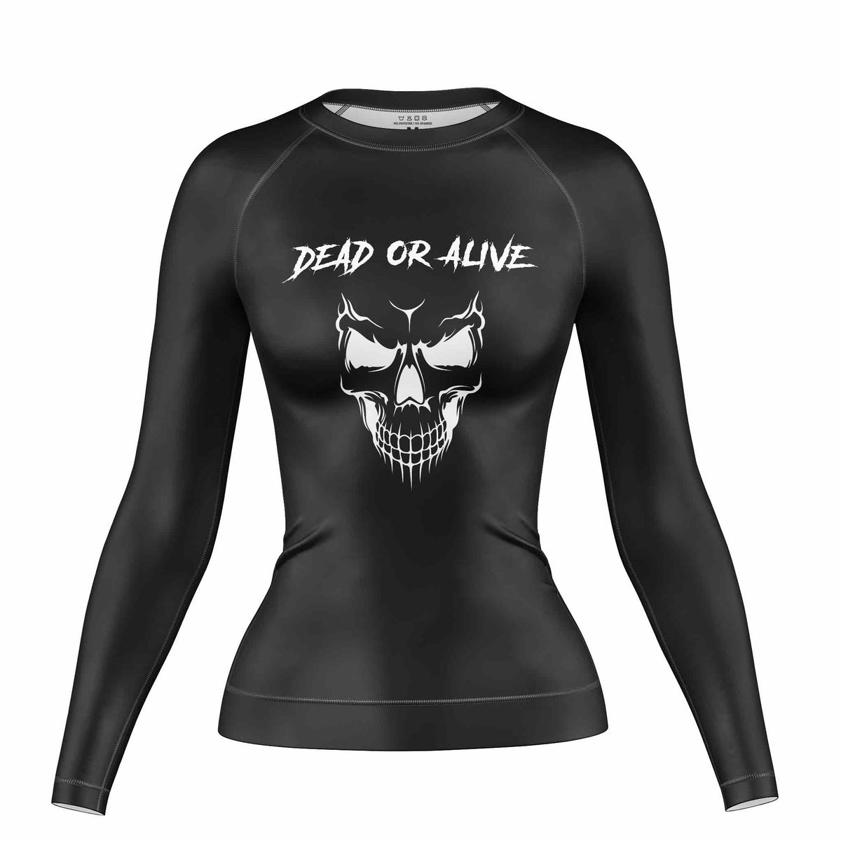 Skull Women Rash Guard - MMA, BJJ, Grappling – PORRADA FIGHTWEAR