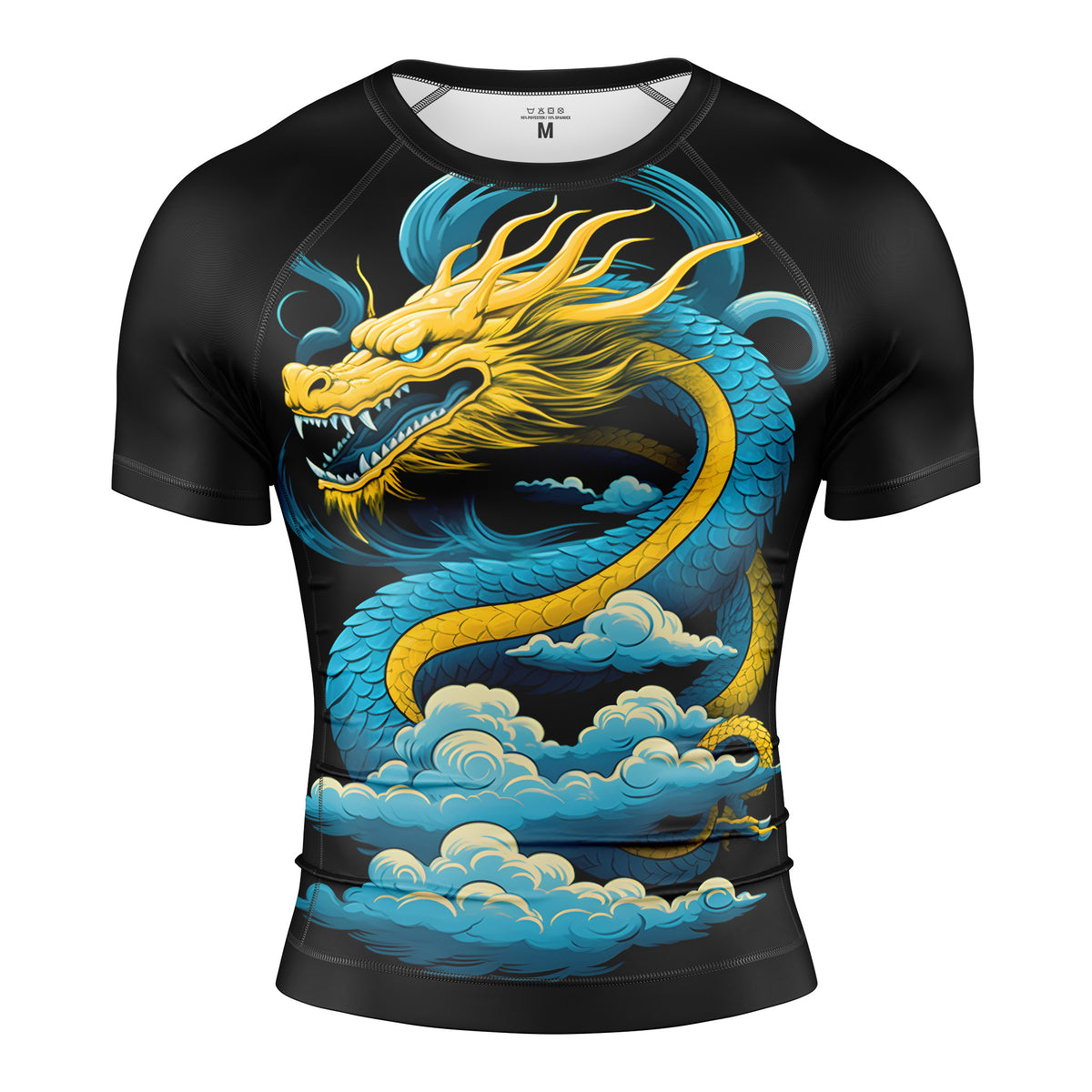 Blue Dragon Rash Guard - MMA, BJJ, Grappling – PORRADA FIGHTWEAR