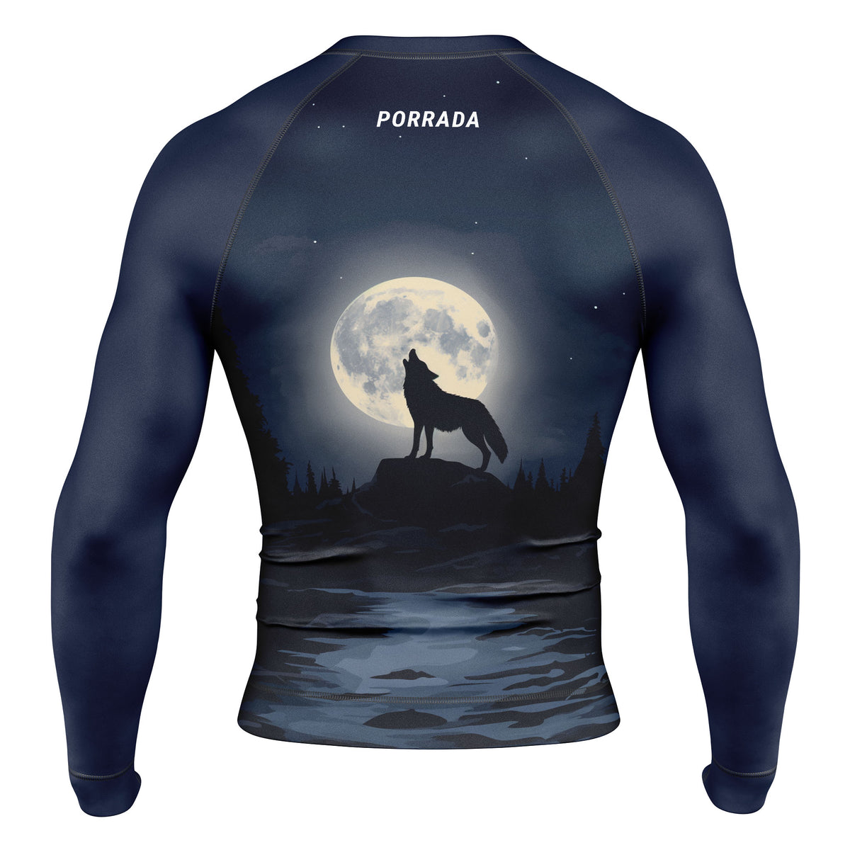 Wolf Beast Rash Guard - MMA, BJJ, Grappling – PORRADA FIGHTWEAR