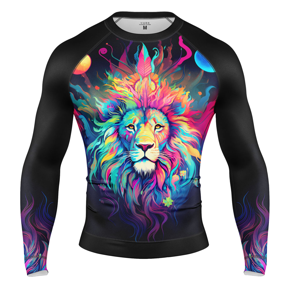 Mystical Lion Rash Guard - MMA, BJJ, Grappling – PORRADA FIGHTWEAR
