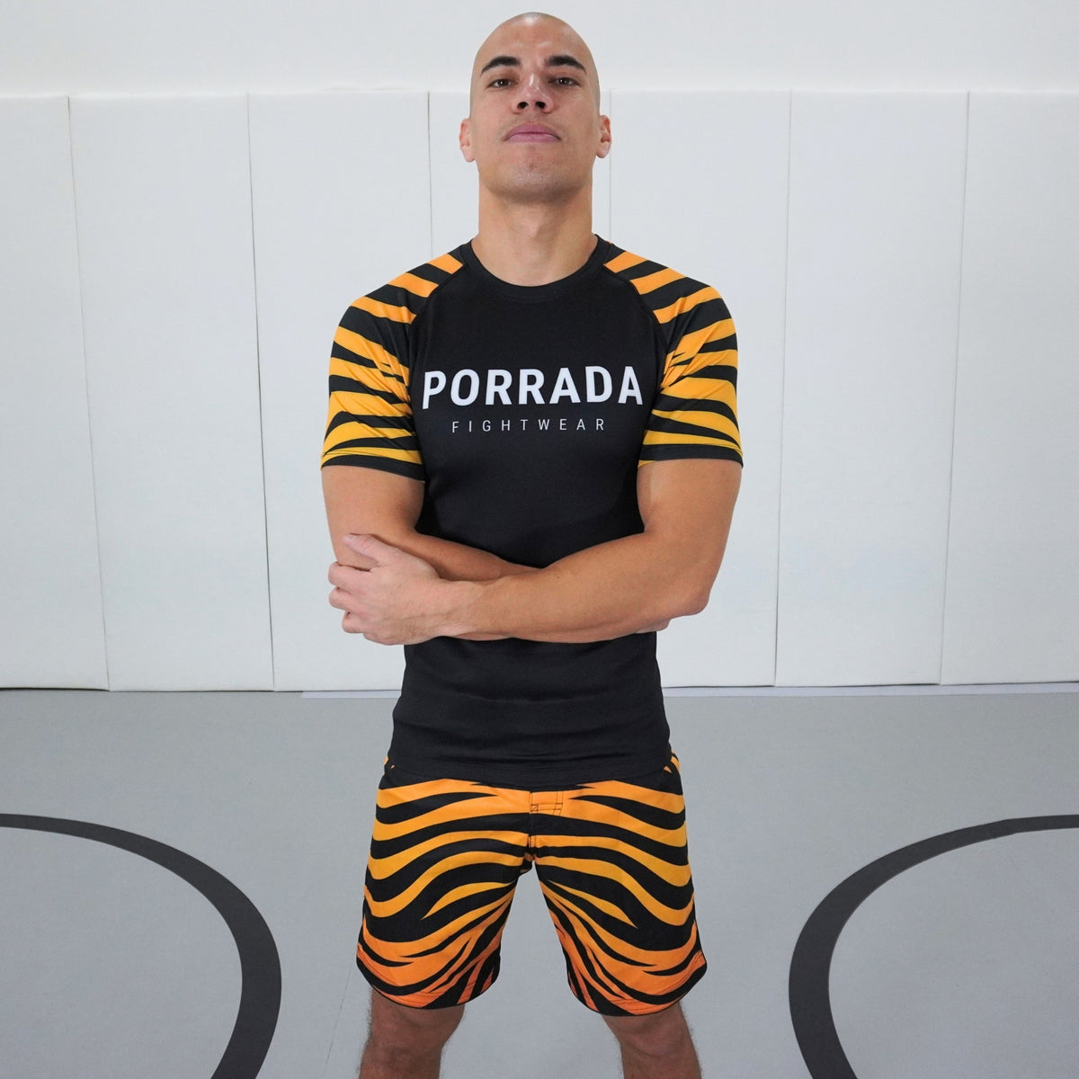 Tiger Rash Guard - MMA, BJJ, Grappling – PORRADA FIGHTWEAR
