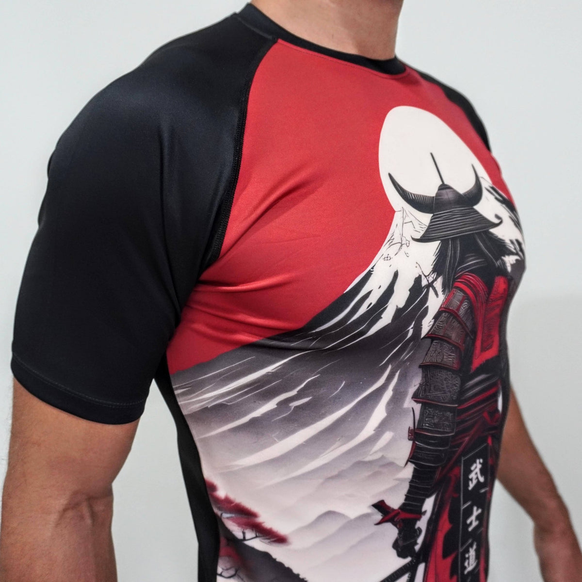 Fujiyama Samurai Rash Guard - BJJ, MMA, Grappling – PORRADA FIGHTWEAR